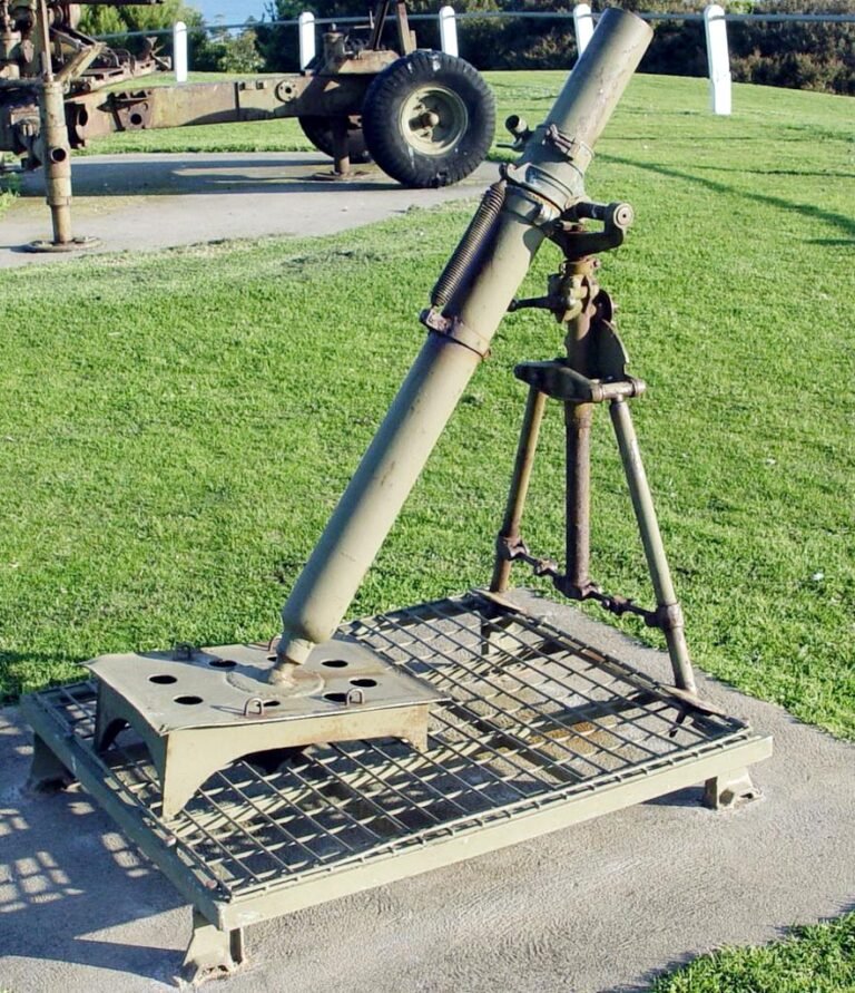 Ordnance ML 3in Mk.II mortar gallery | Weapons Parade